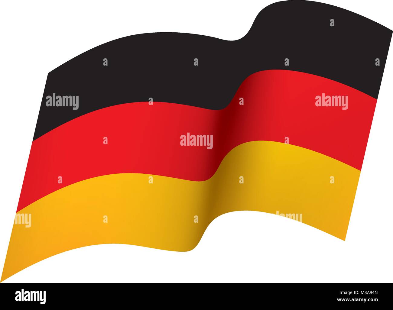 Germany flag, vector illustration Stock Vector Image & Art - Alamy
