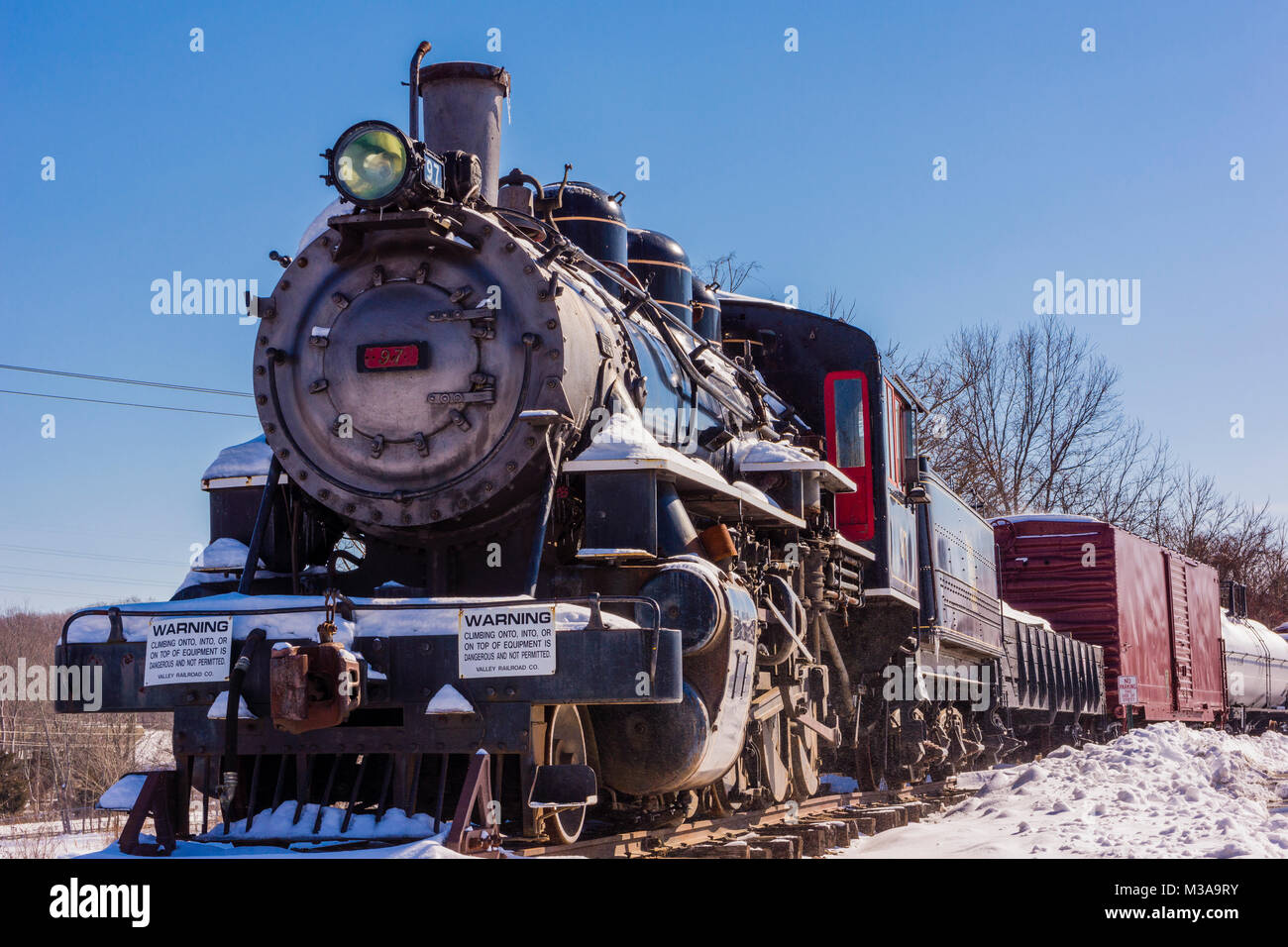 Steam Train Essex, Connecticut, USA Stock Photo - Alamy