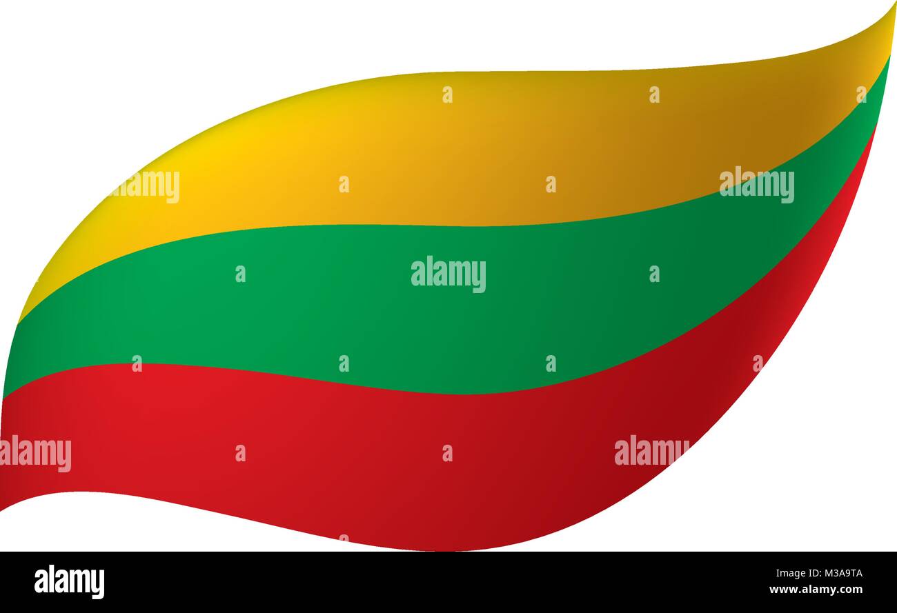 Lithuania flag, vector illustration Stock Vector Image & Art - Alamy