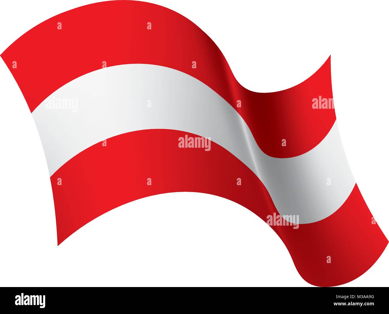 Austria flag, vector illustration Stock Vector Image & Art - Alamy