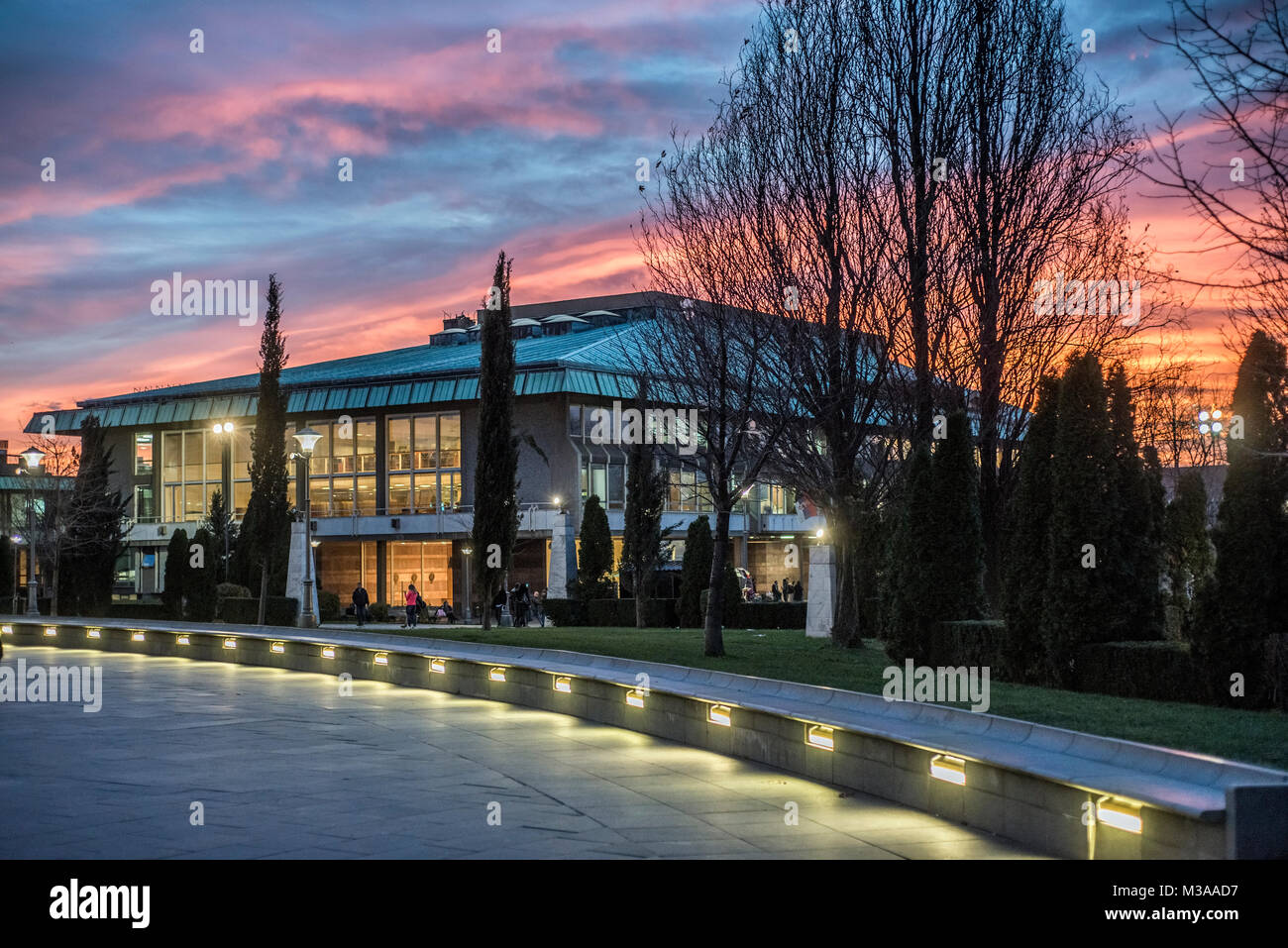 Serbian national library hi-res stock photography and images - Alamy