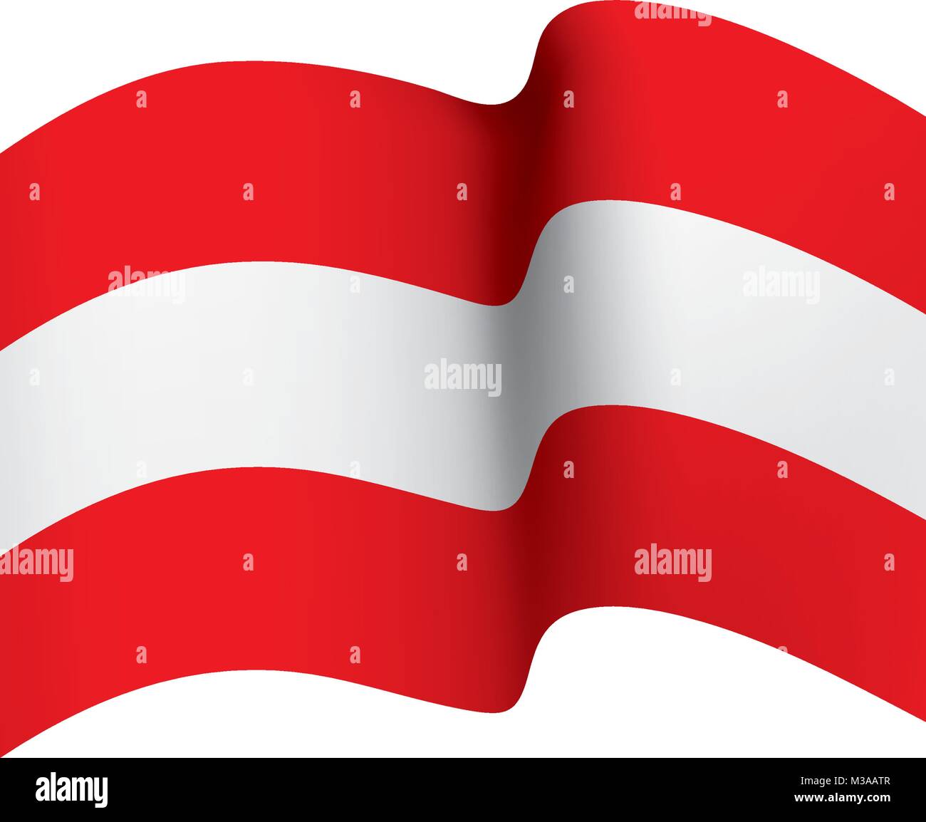 Austria flag, vector illustration Stock Vector Image & Art - Alamy