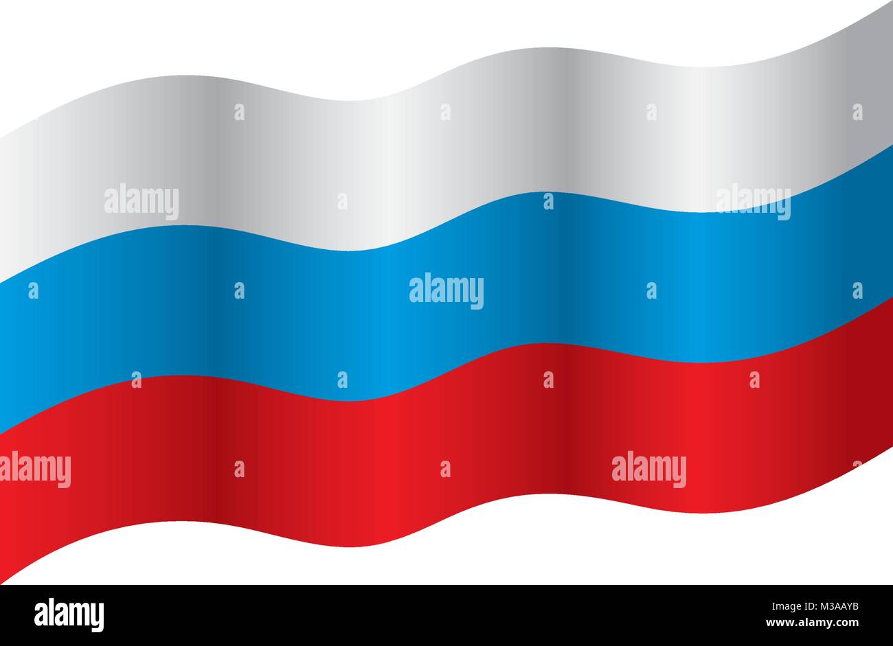 Russia flag, vector illustration Stock Vector Image & Art - Alamy