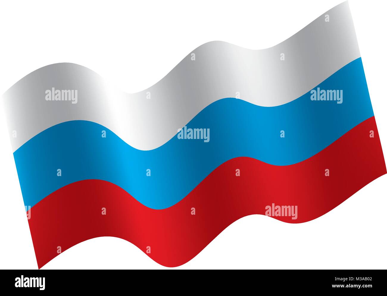 Russia flag, vector illustration Stock Vector Image & Art - Alamy