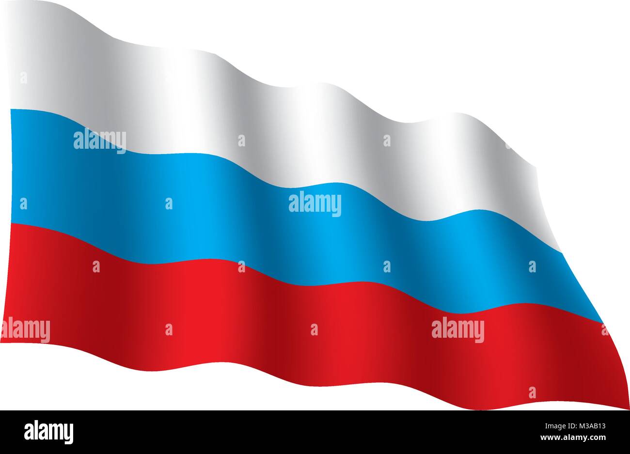 Russia flag, vector illustration Stock Vector Image & Art - Alamy
