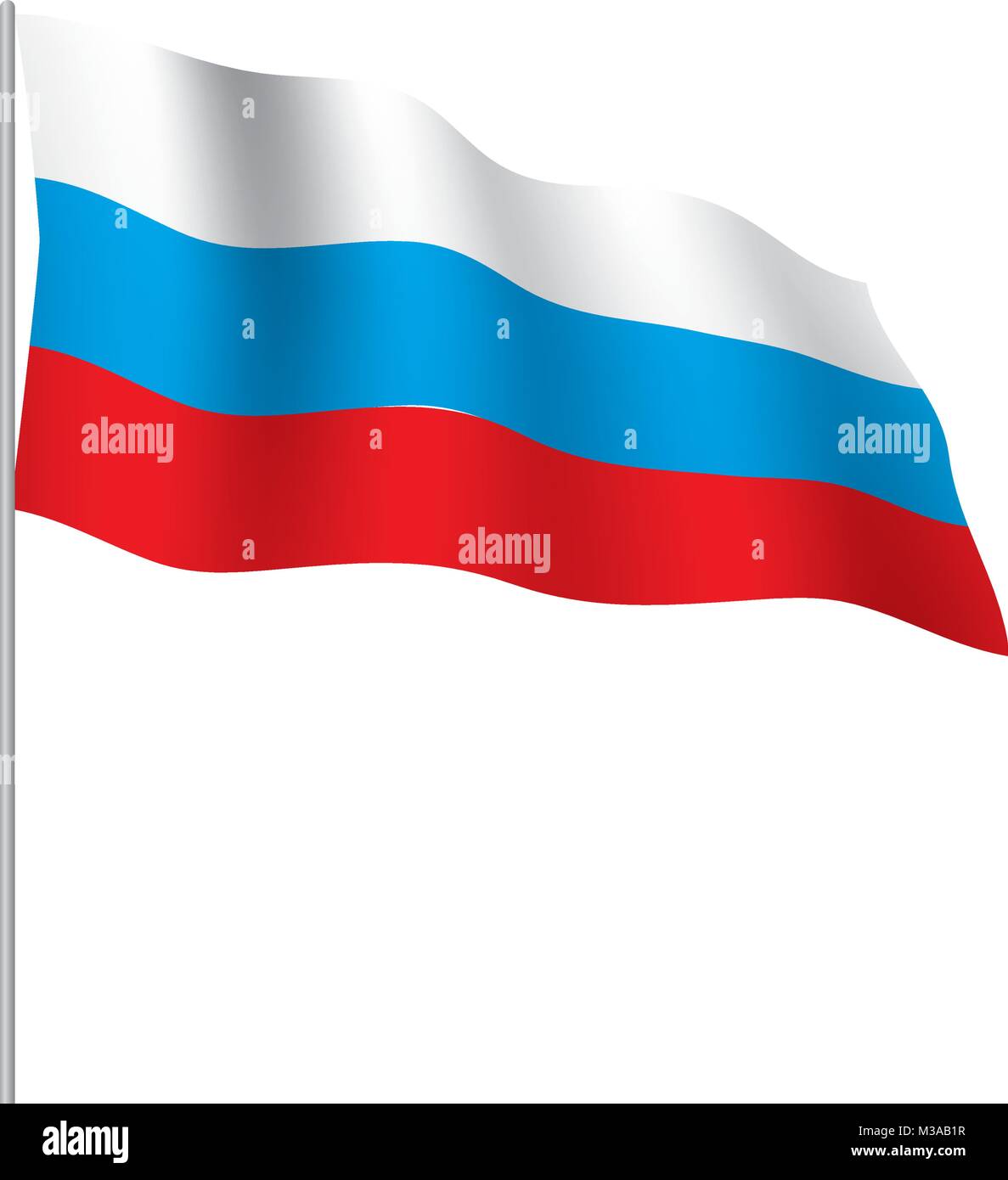 Russia flag, vector illustration Stock Vector Image & Art - Alamy