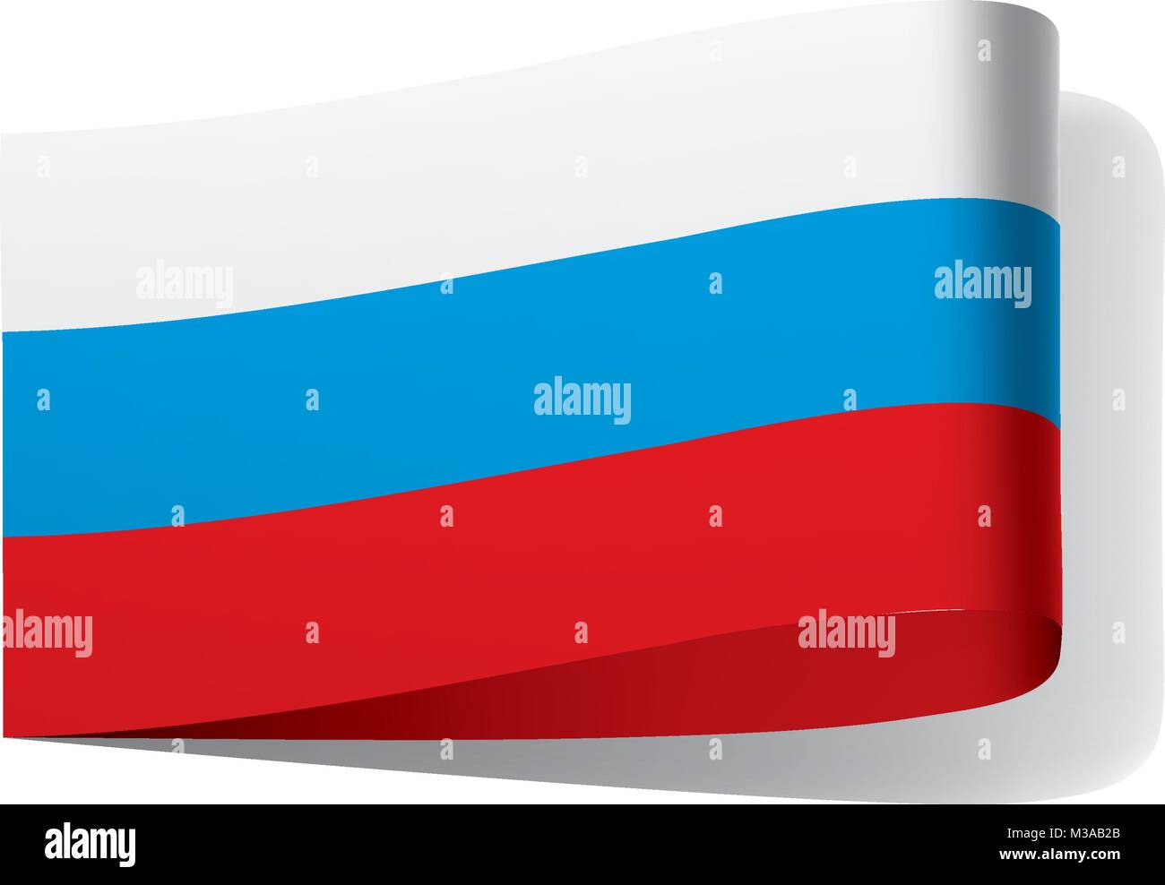 Russia flag, vector illustration Stock Vector Image & Art - Alamy