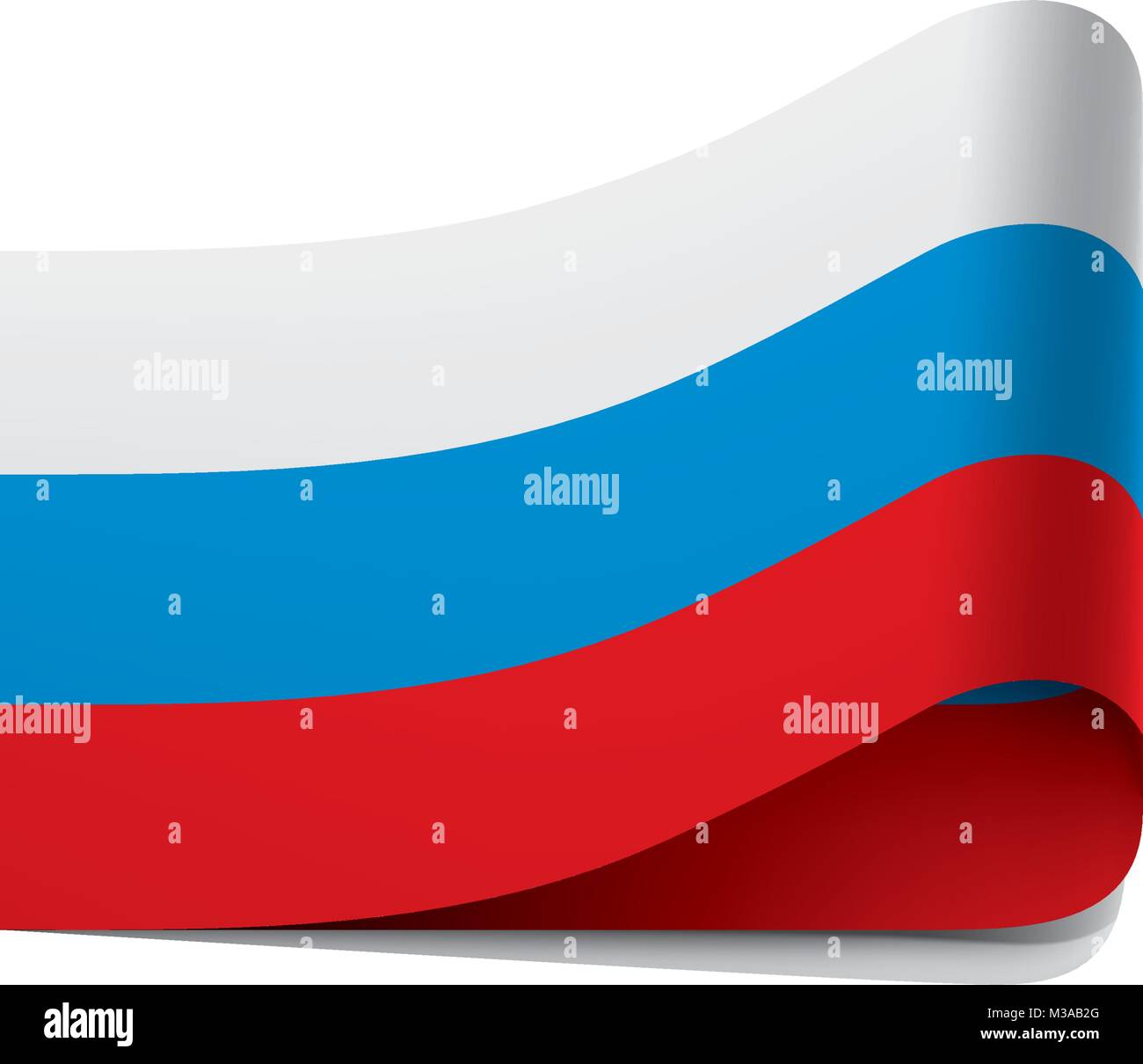 Russia flag, vector illustration Stock Vector Image & Art - Alamy