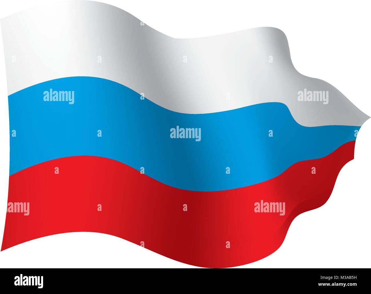 Russia flag, vector illustration Stock Vector Image & Art - Alamy