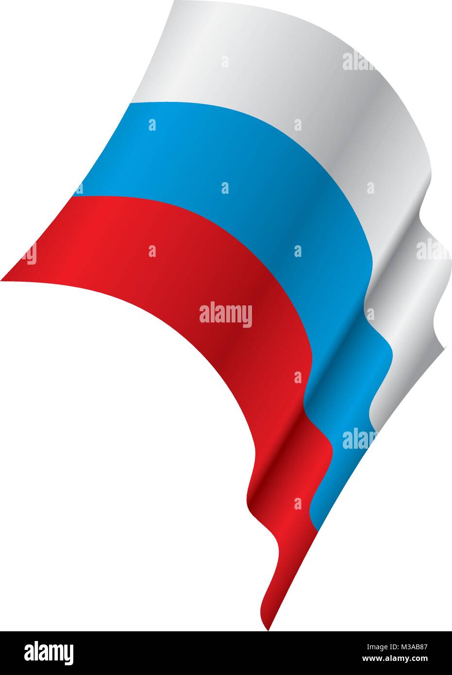 Russia flag, vector illustration Stock Vector Image & Art - Alamy