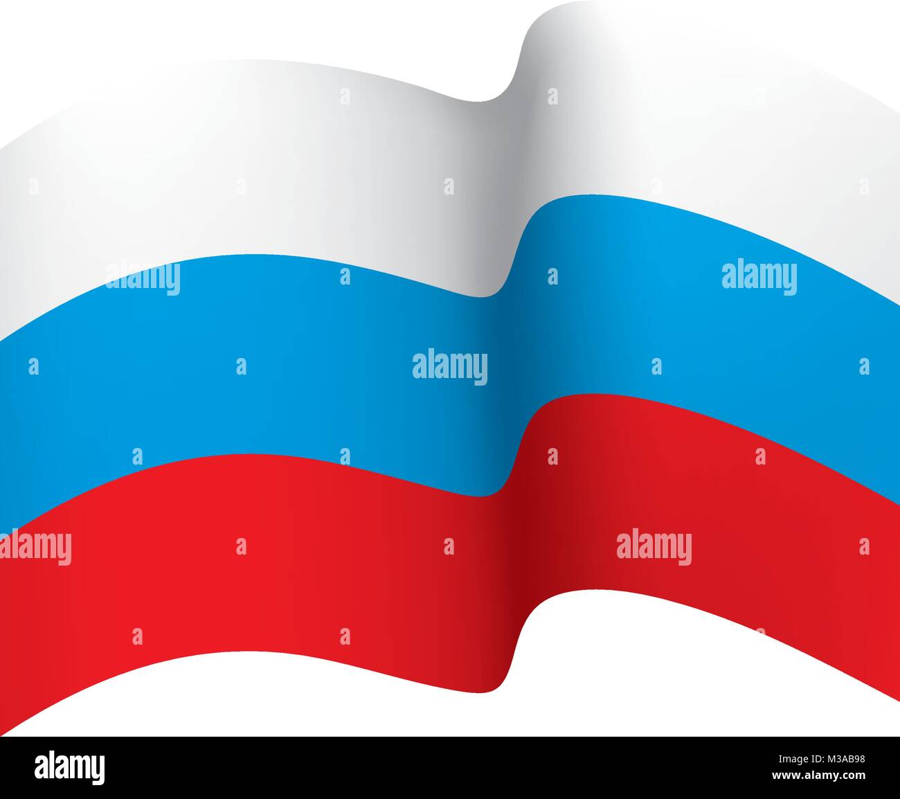 Russia flag, vector illustration Stock Vector Image & Art - Alamy
