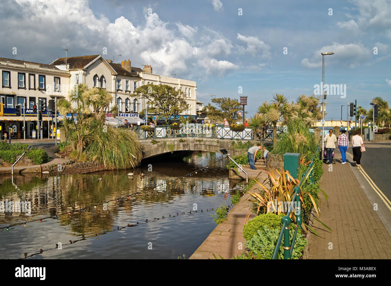 Dawlish town centre hi-res stock photography and images - Alamy