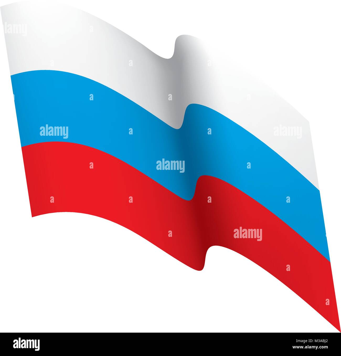 Russia flag, vector illustration Stock Vector Image & Art - Alamy
