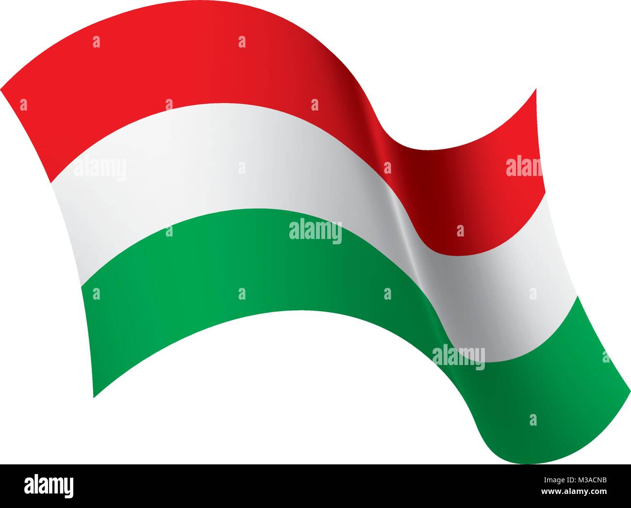 Hungary flag, vector illustration Stock Vector Image & Art - Alamy