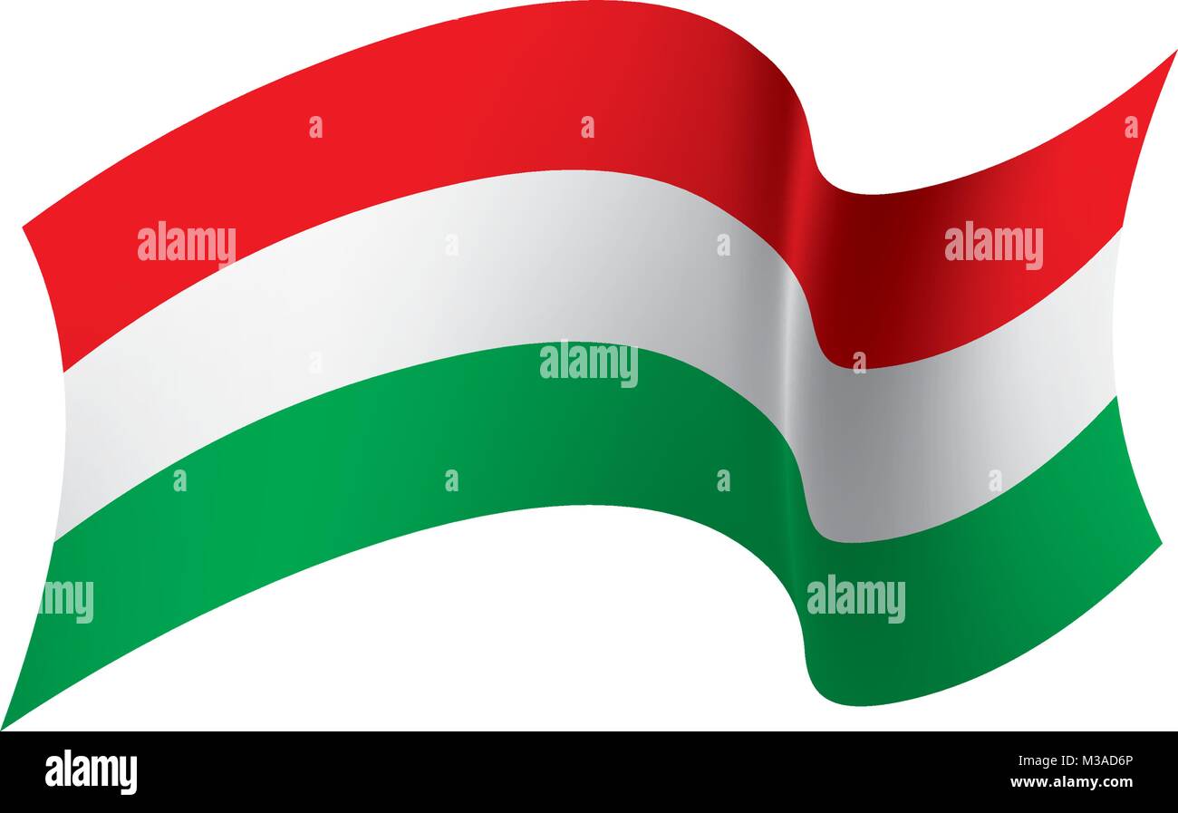 Hungary flag, vector illustration Stock Vector Image & Art - Alamy