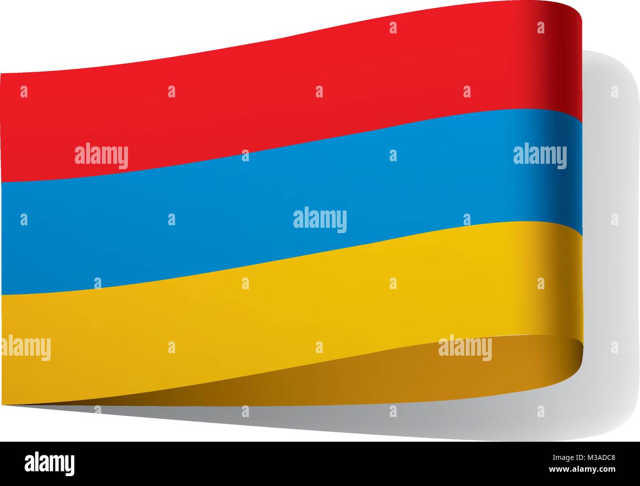 Armenia flag, vector illustration Stock Vector Image & Art - Alamy