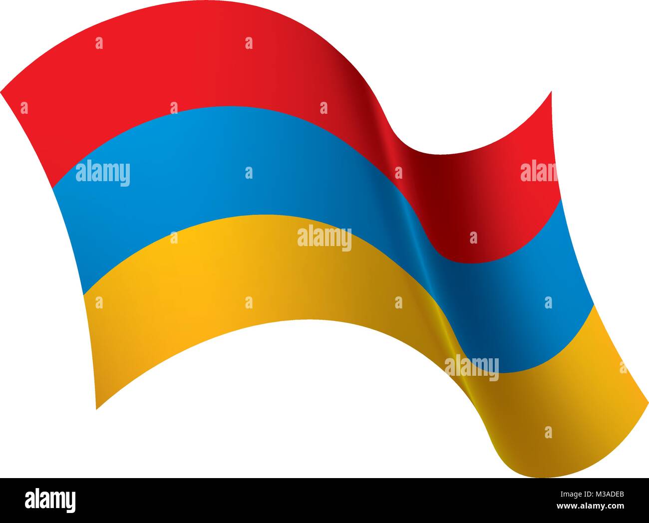 Armenia flag, vector illustration Stock Vector Image & Art - Alamy