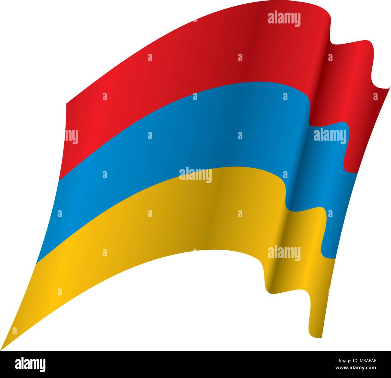 Armenia flag, vector illustration Stock Vector Image & Art - Alamy