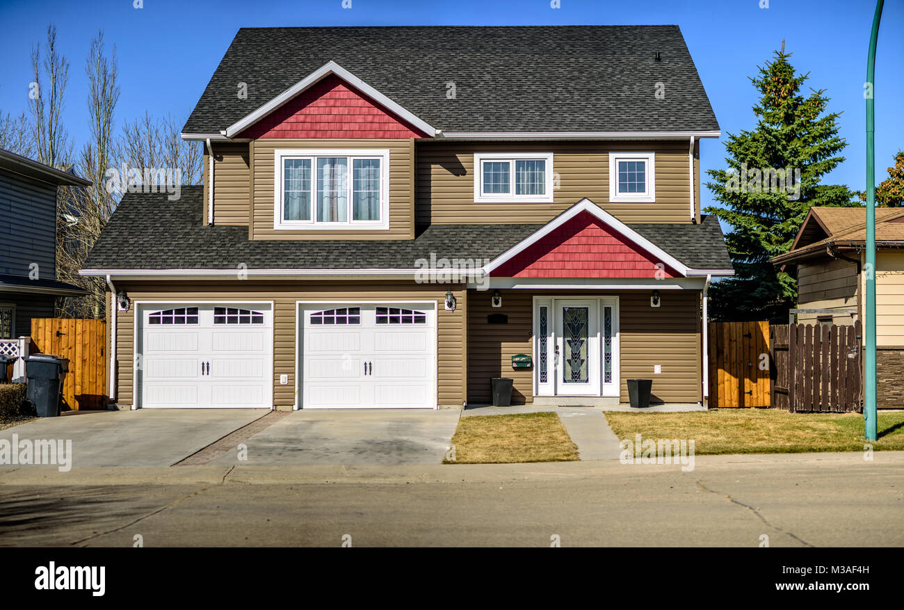 Typical American Family House