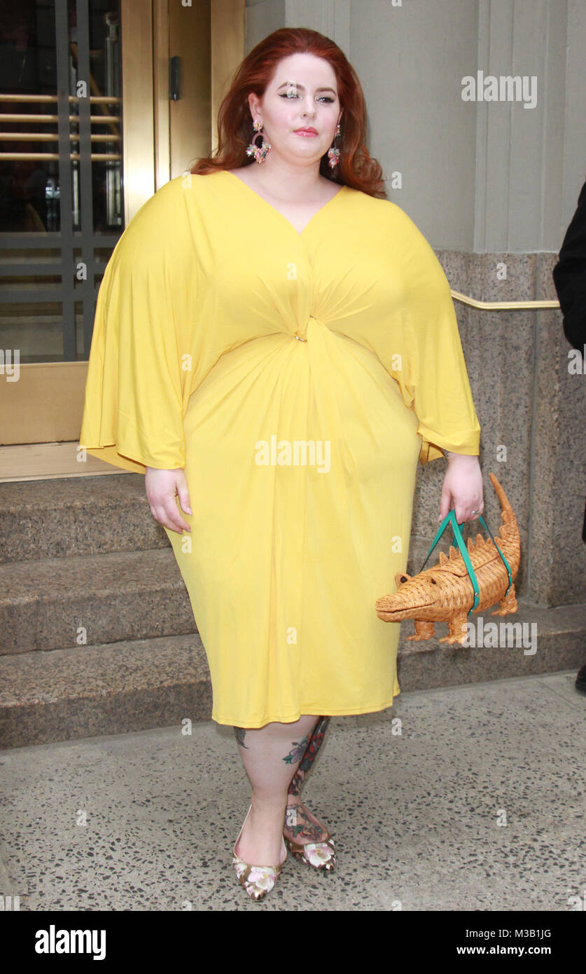 New York, NY, USA. 9th Feb, 2018. Tess Holliday at Kate Spade ...