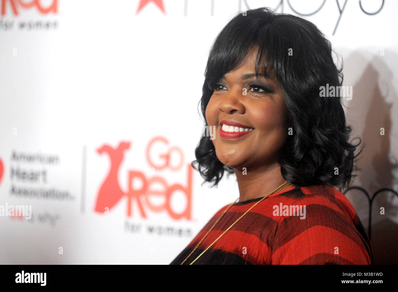 New York, USA. CeCe Winans attends the Red Dress Collection 2018 ...