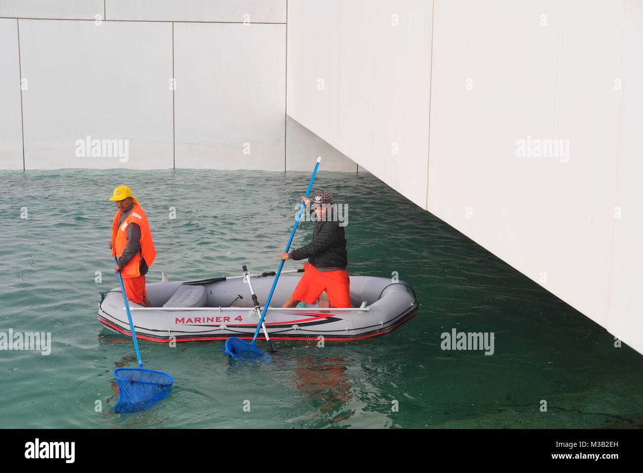 Abu dhabi sea cleaner hi-res stock photography and images - Alamy