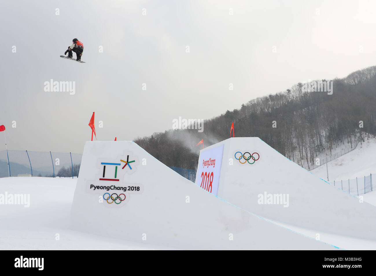 Pyeongchang, South Korea. 10th Feb, 2018. General view Snowboarding ...