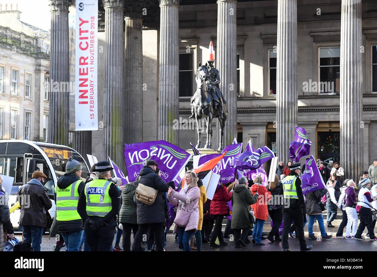 Equal pay protest glasgow hi-res stock photography and images - Alamy