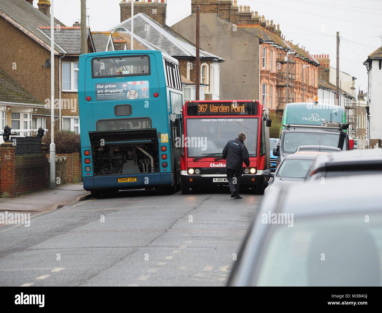 Double decker bus breakdown hi-res stock photography and images - Alamy
