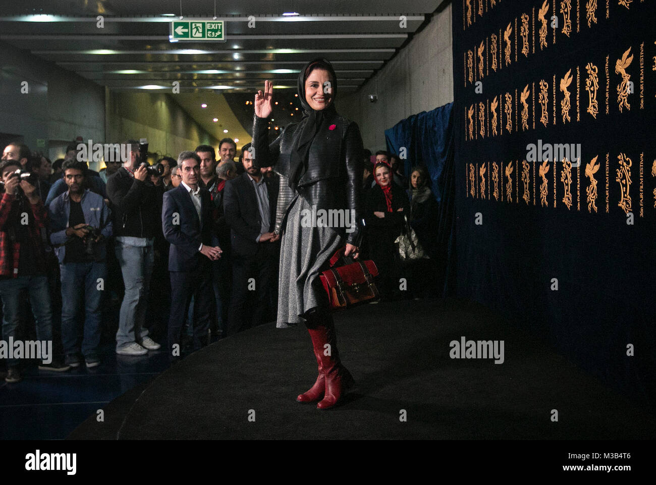 Iranian actress merila zarei attends hi-res stock photography and ...