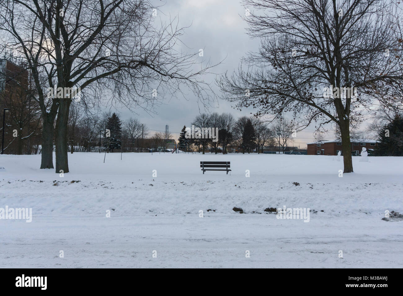 Toronto snow hi-res stock photography and images - Alamy