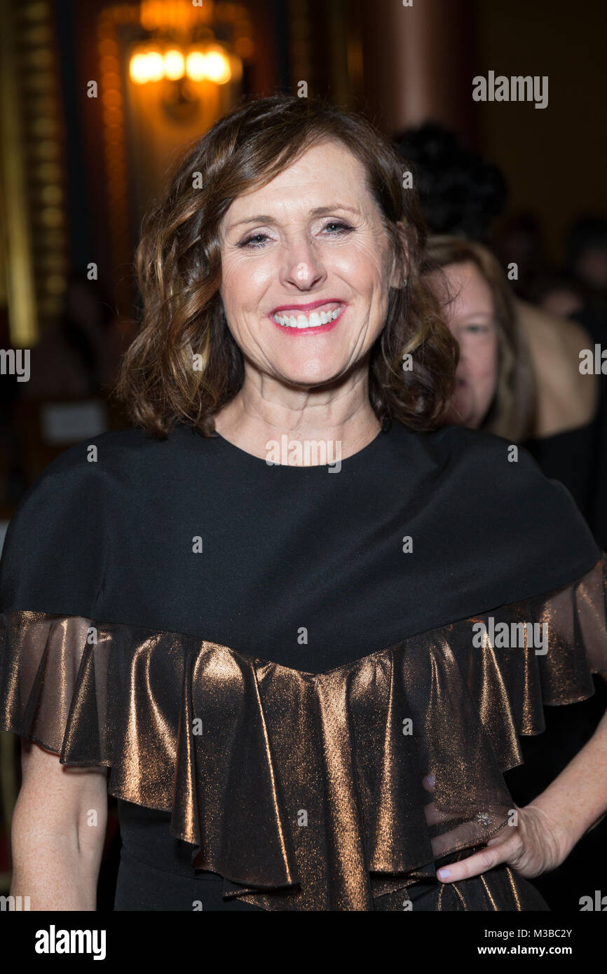 New York, NY, USA. 10th February, 2018. Molly Shannon attends Christian ...