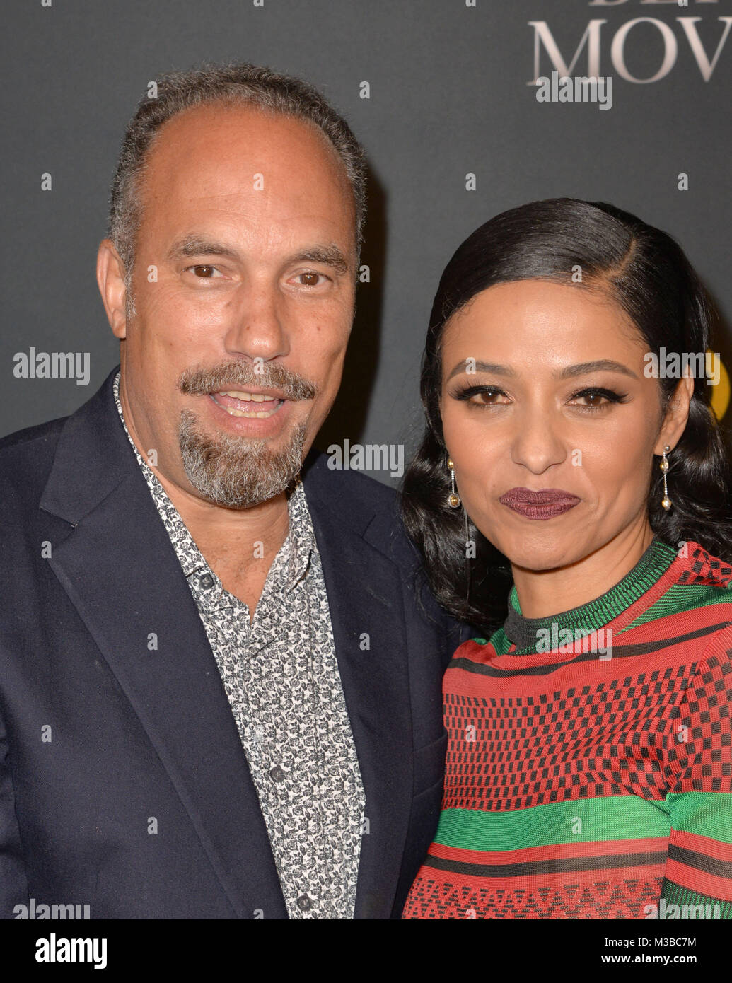Los Angeles, Ca, USA. 09th Feb, 2018. Roger Guenveu, Meta Golding at ...