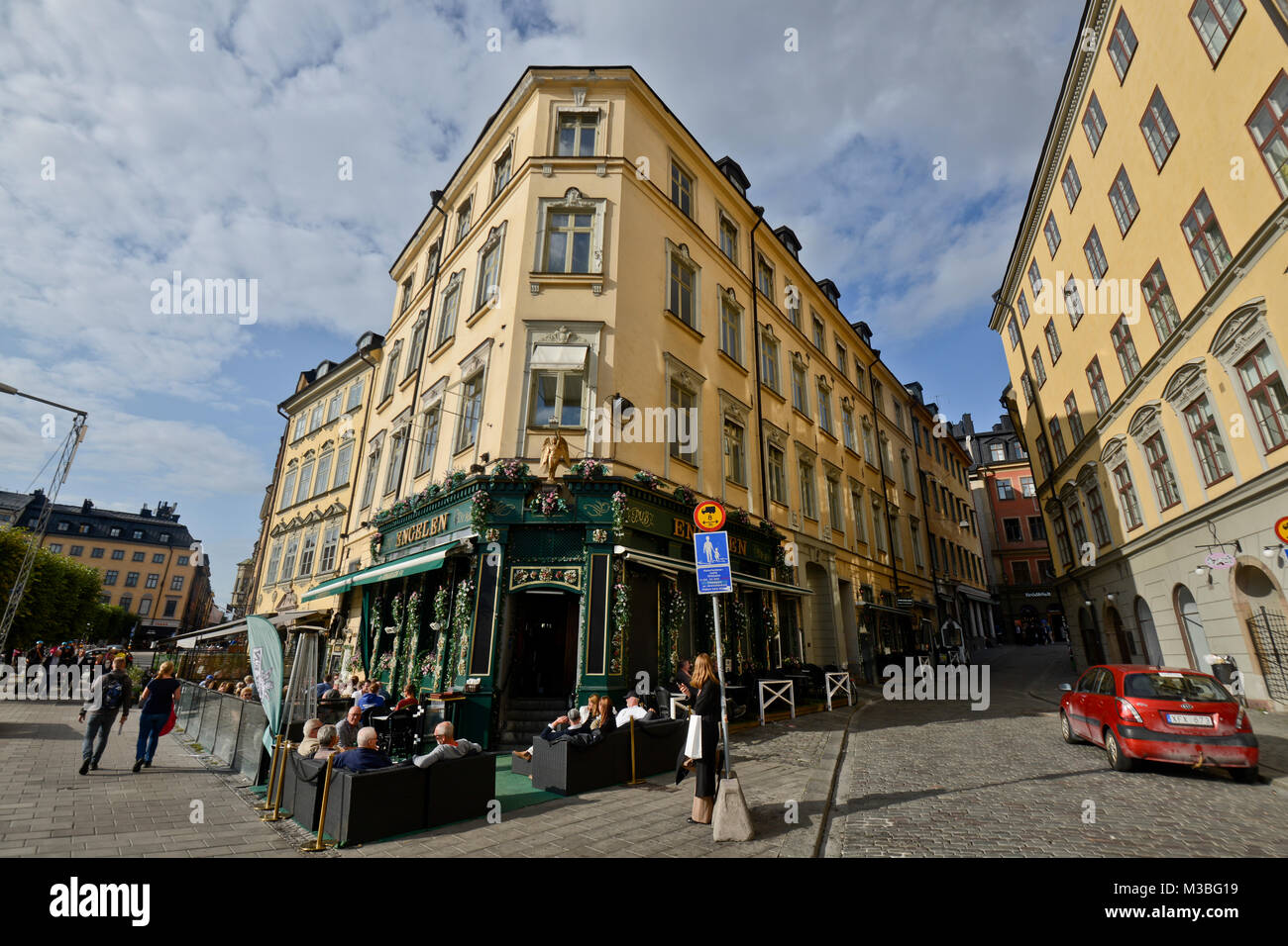 Engelen pub, Stockholm, Sweden Stock Photo - Alamy