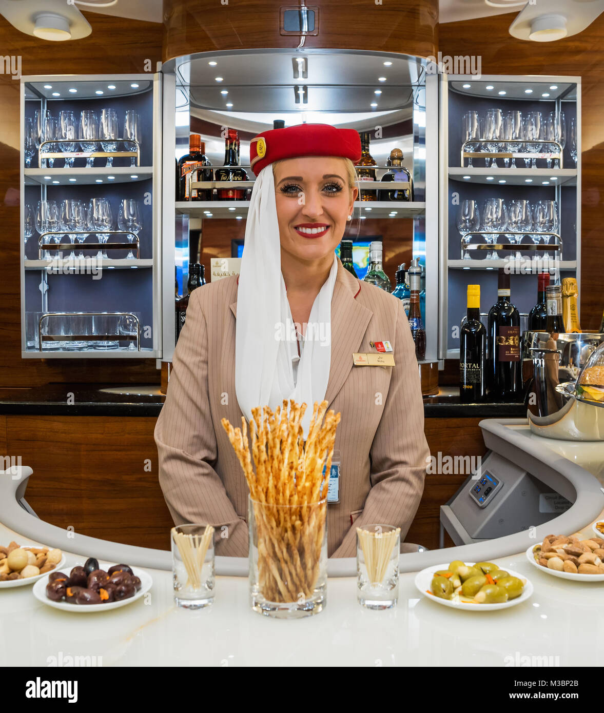 Emirates stewardess hi-res stock photography and images - Alamy