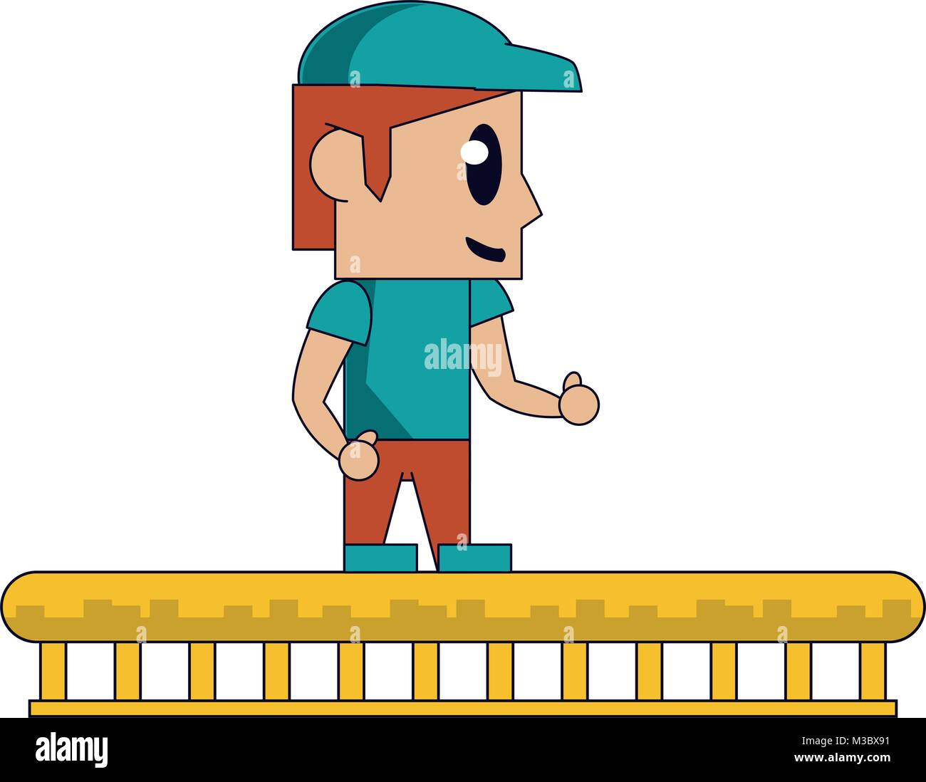 Man game character Stock Vector Image & Art - Alamy