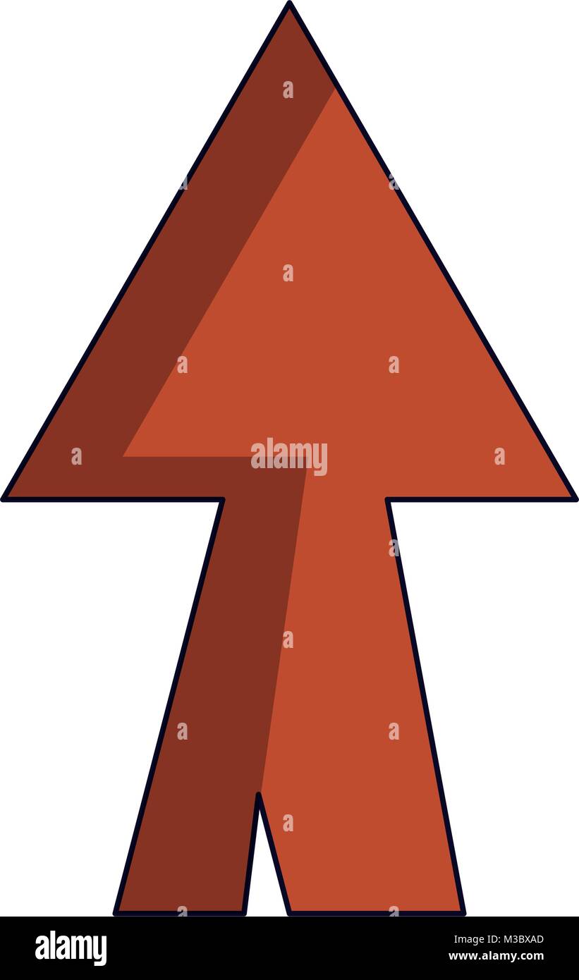 Arrow up videogame sign Stock Vector Image & Art - Alamy