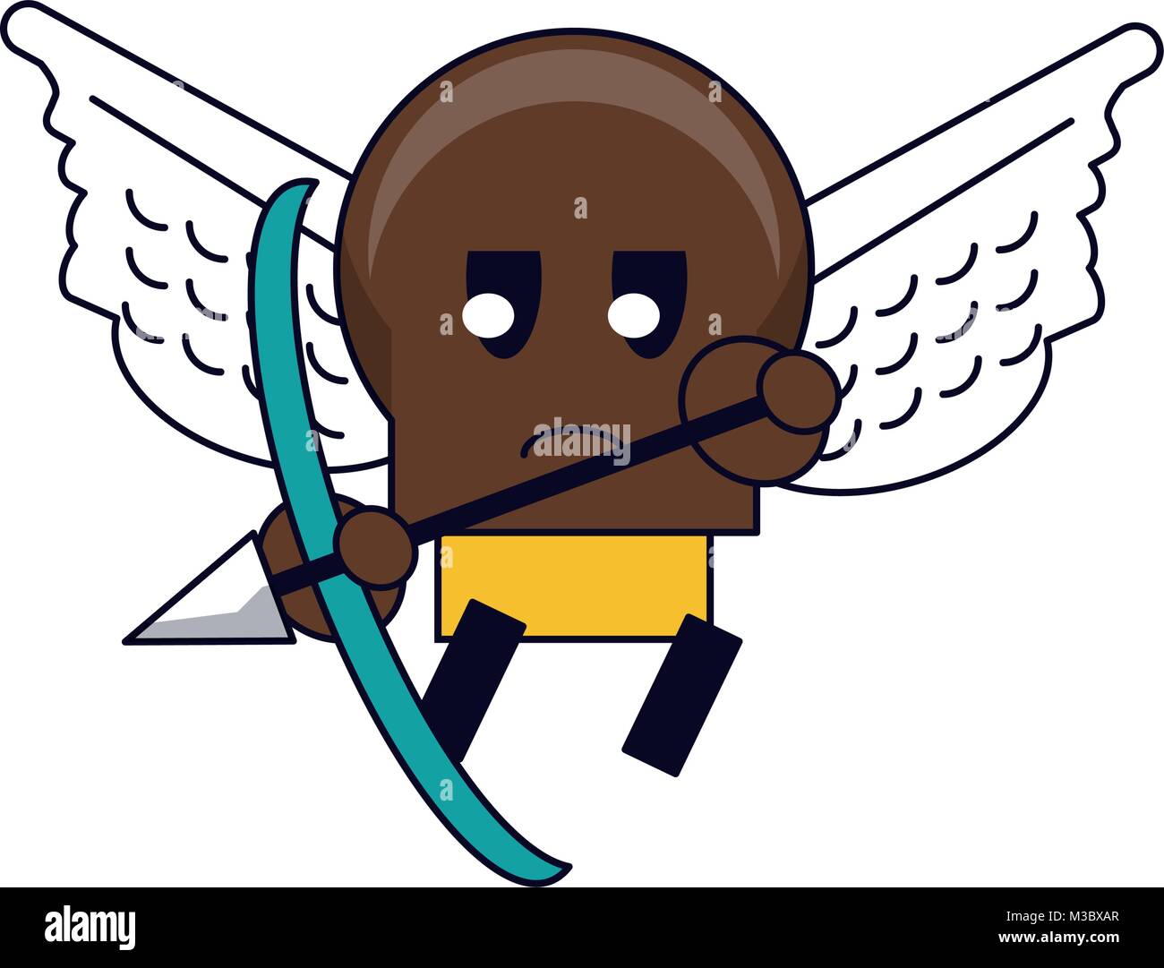 Funny enemy videogame character Stock Vector Image & Art - Alamy