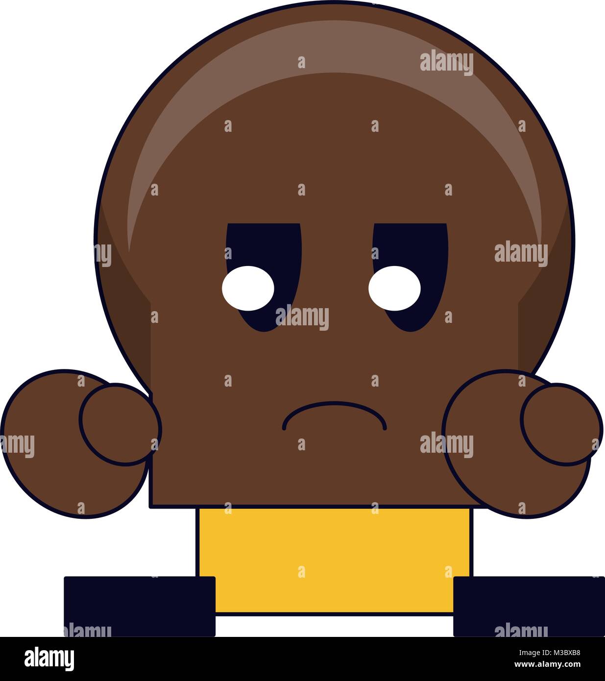 Funny enemy videogame character Stock Vector Image & Art - Alamy