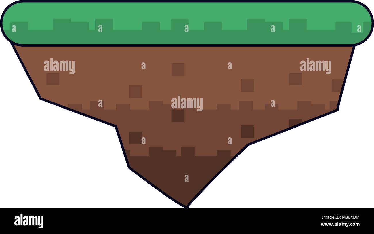 Videogame terrain ground Stock Vector Image & Art - Alamy