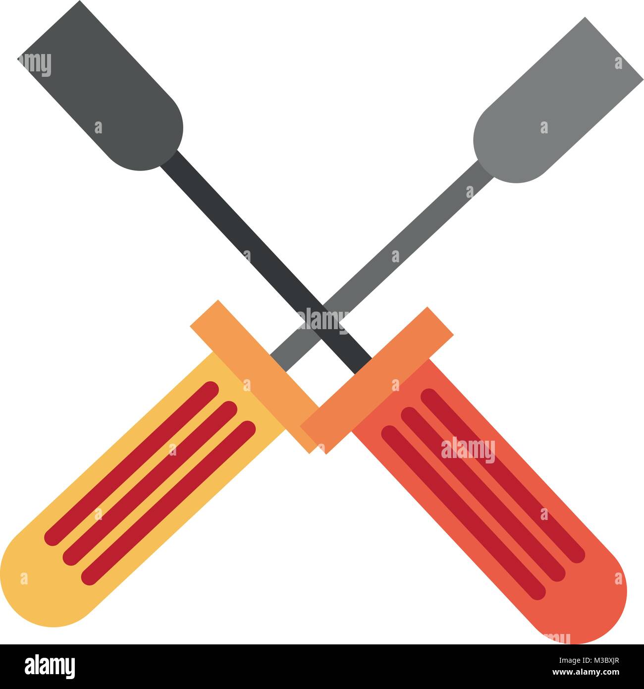 Construction tools crossed Stock Vector Image & Art - Alamy