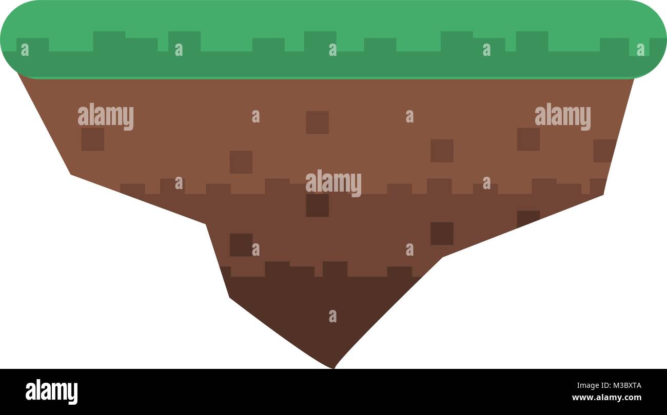 Videogame terrain ground Stock Vector Image & Art - Alamy