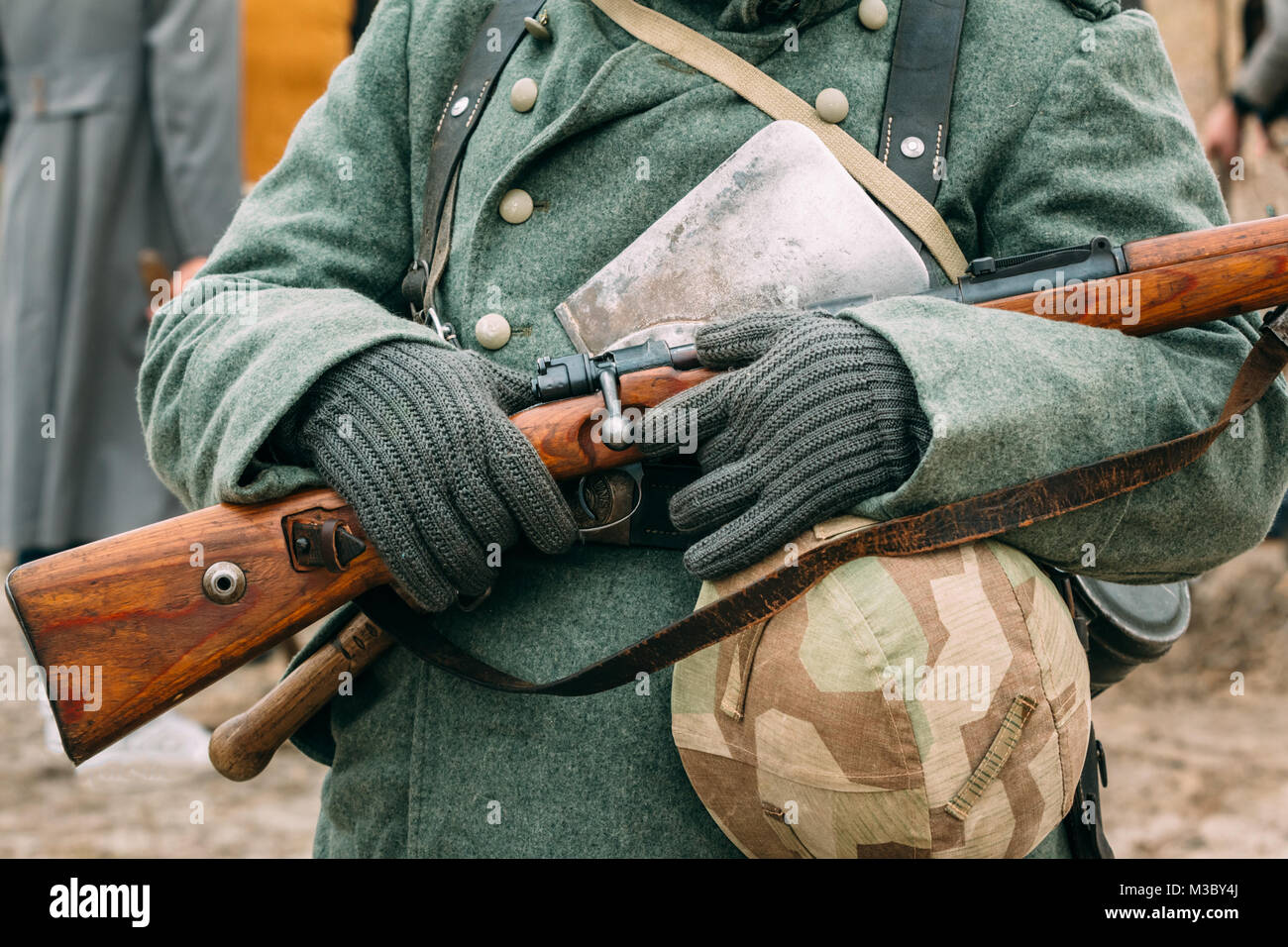 Nazi german winter uniform hi-res stock photography and images - Alamy