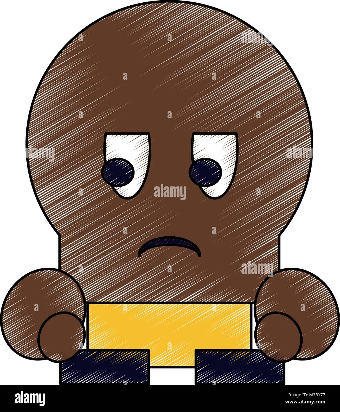 Funny enemy videogame character Stock Vector Image & Art - Alamy