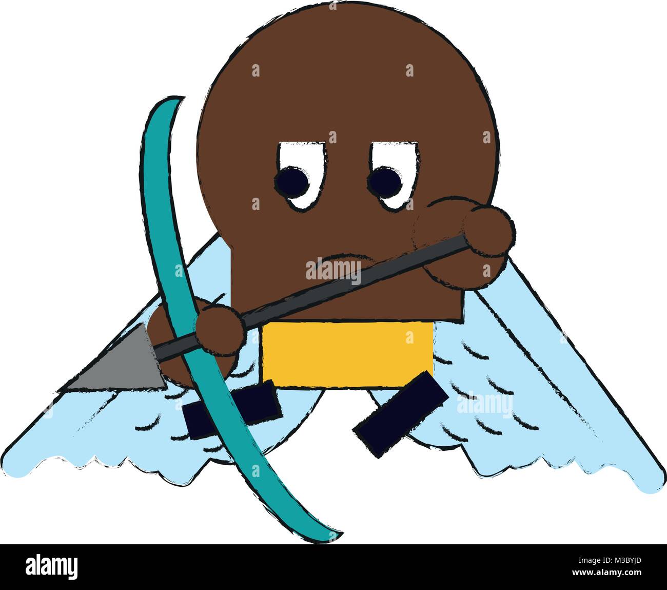 Funny young man video Stock Vector Images - Alamy