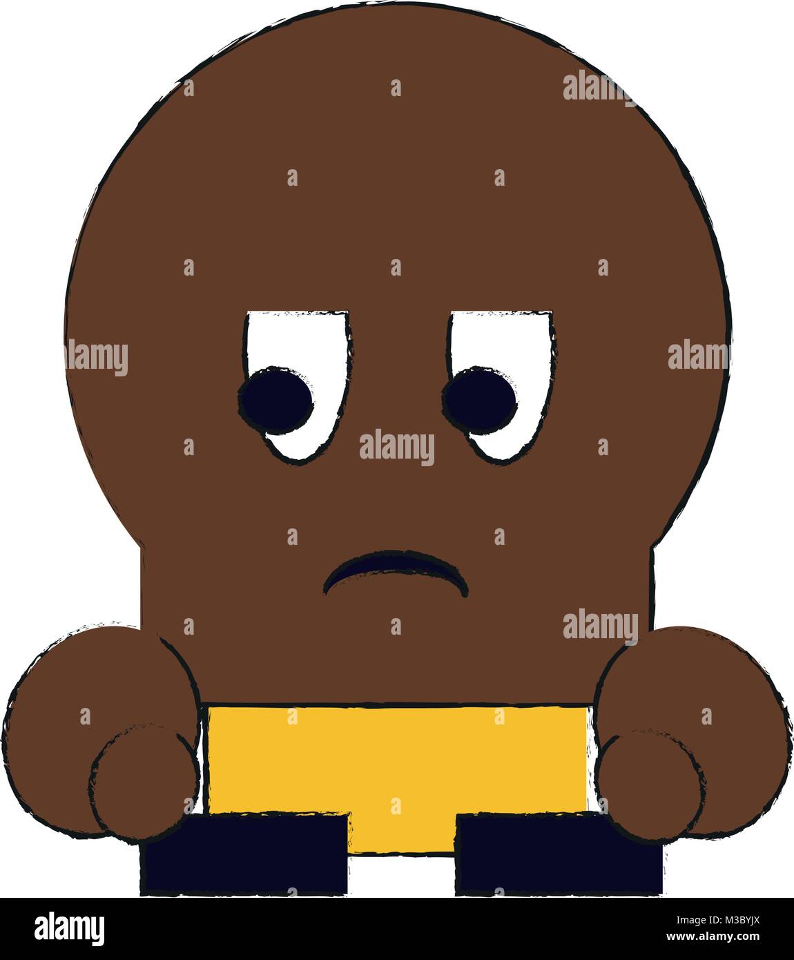 Funny enemy videogame character Stock Vector Image & Art - Alamy