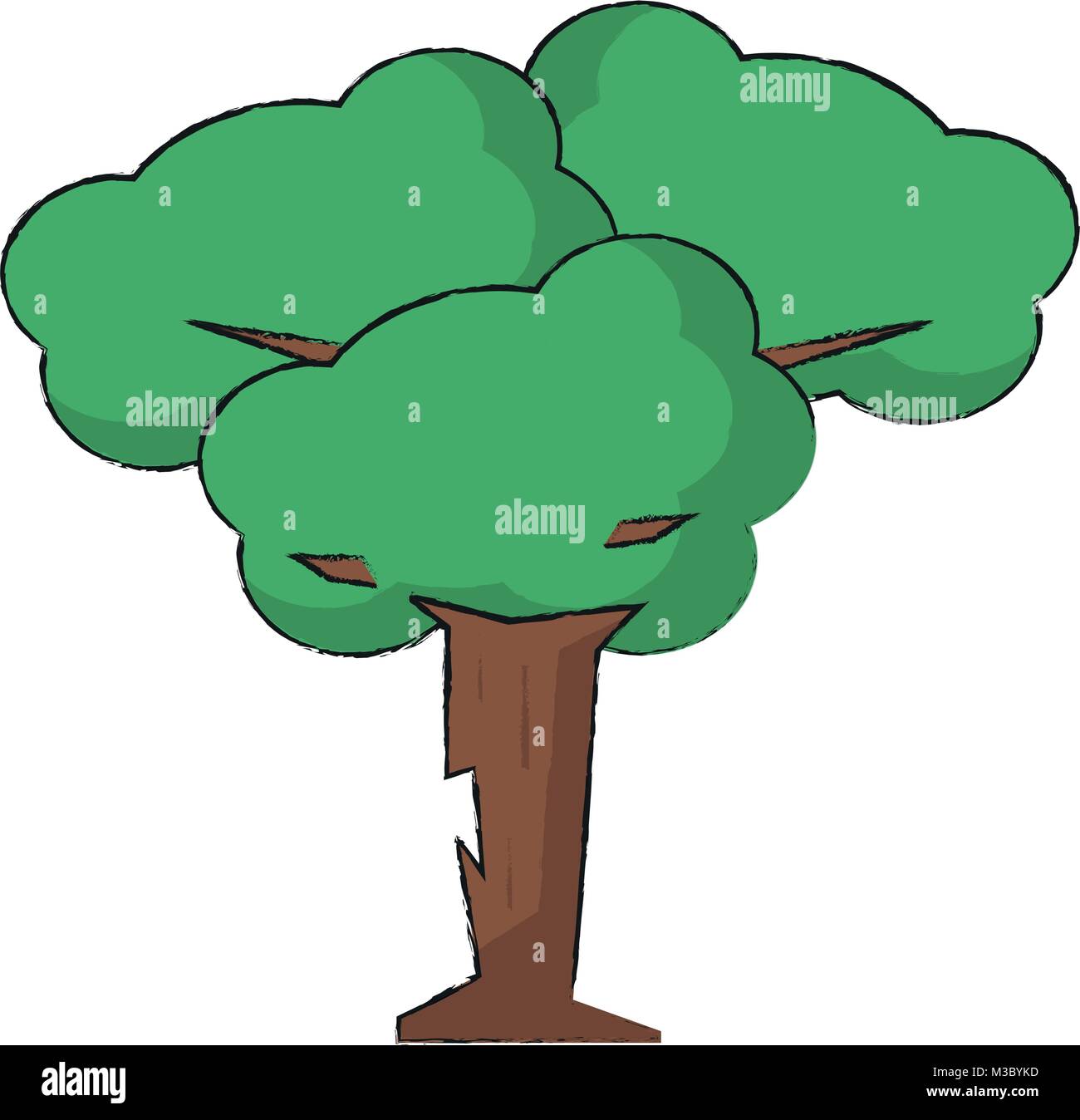 Videogame tree cartoon Stock Vector Image & Art - Alamy