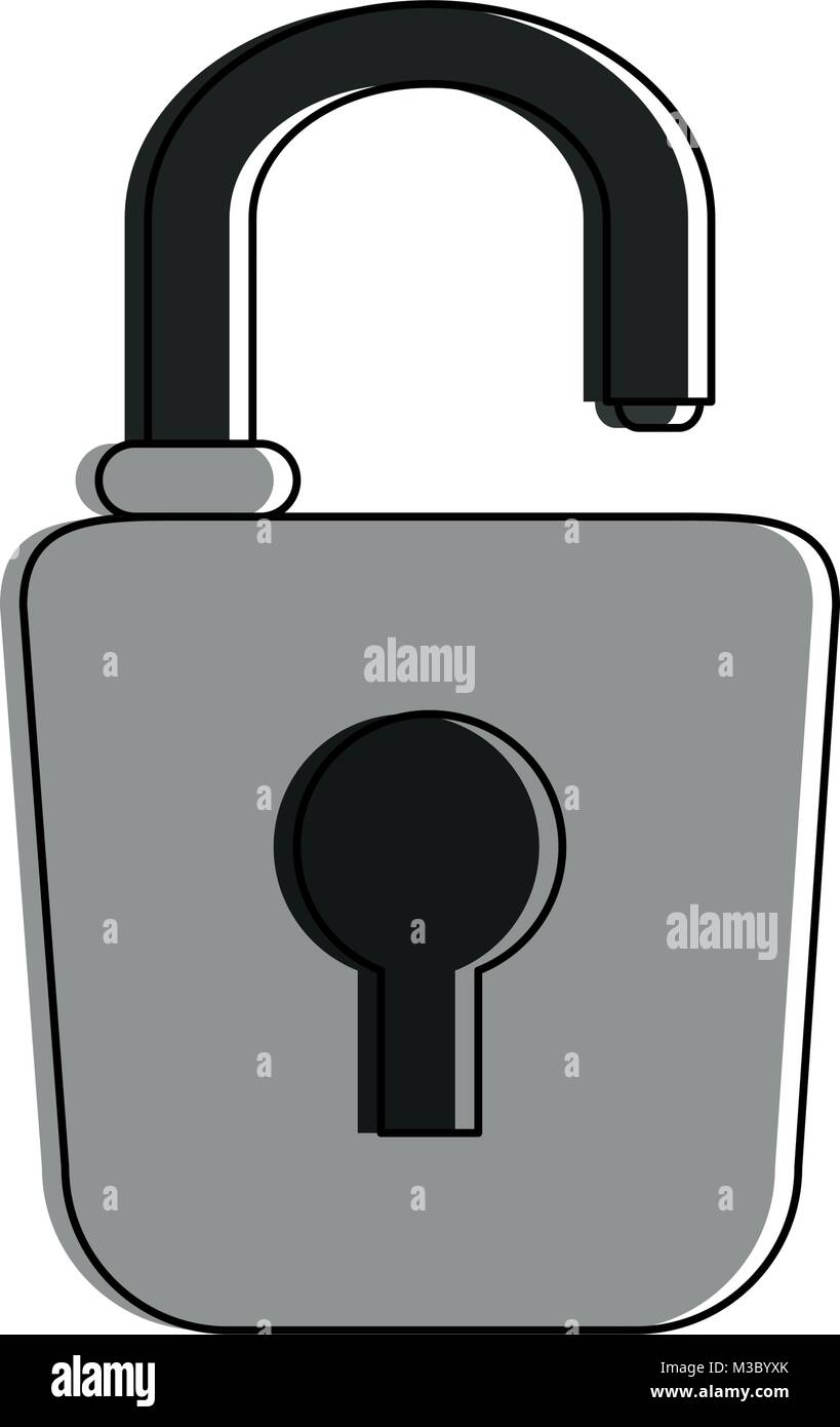 Padlock security symbol Stock Vector Image & Art - Alamy