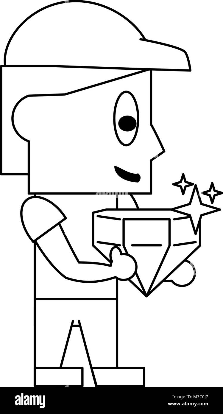 Man game character Stock Vector Image & Art - Alamy