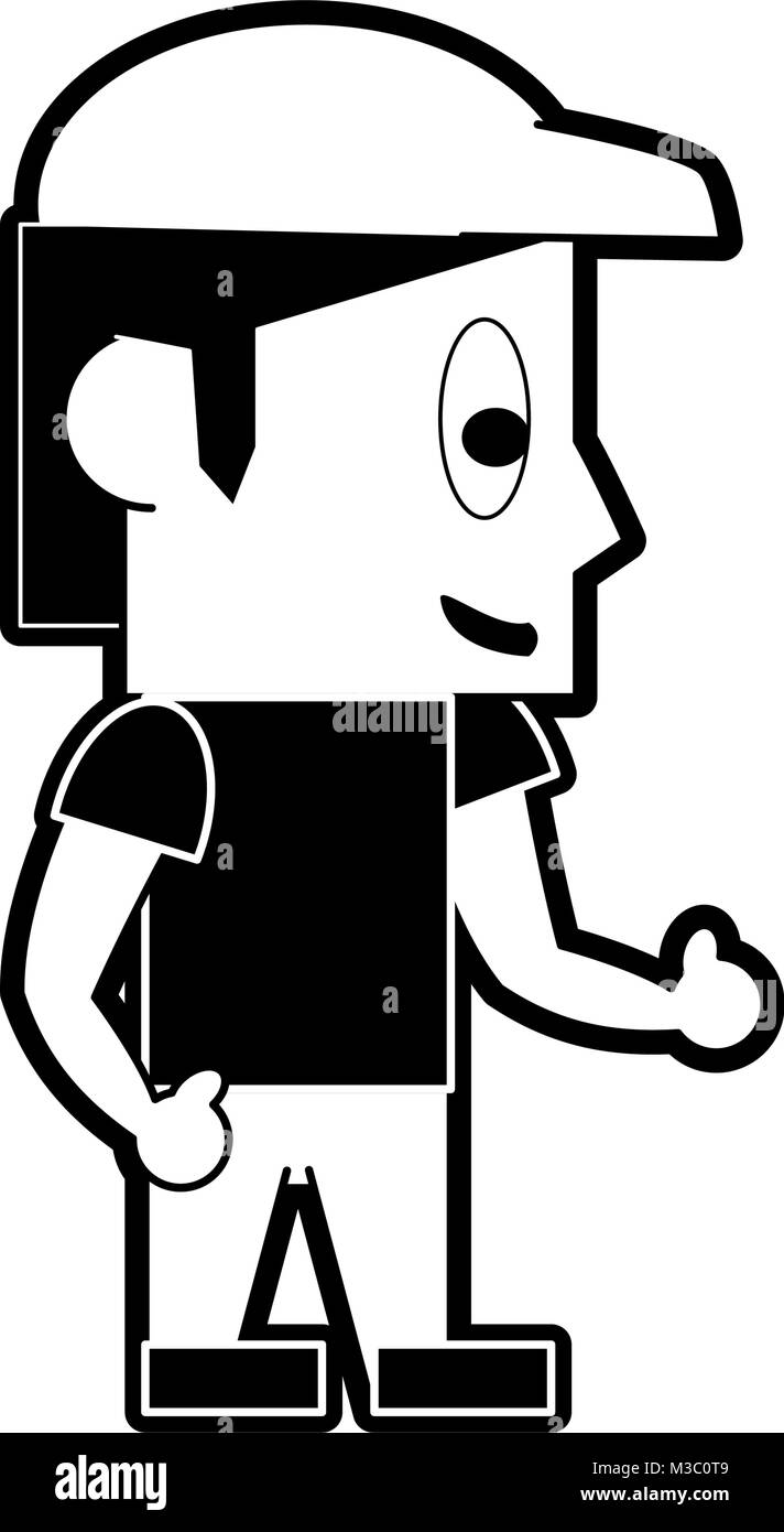 Man game character Stock Vector Image & Art - Alamy